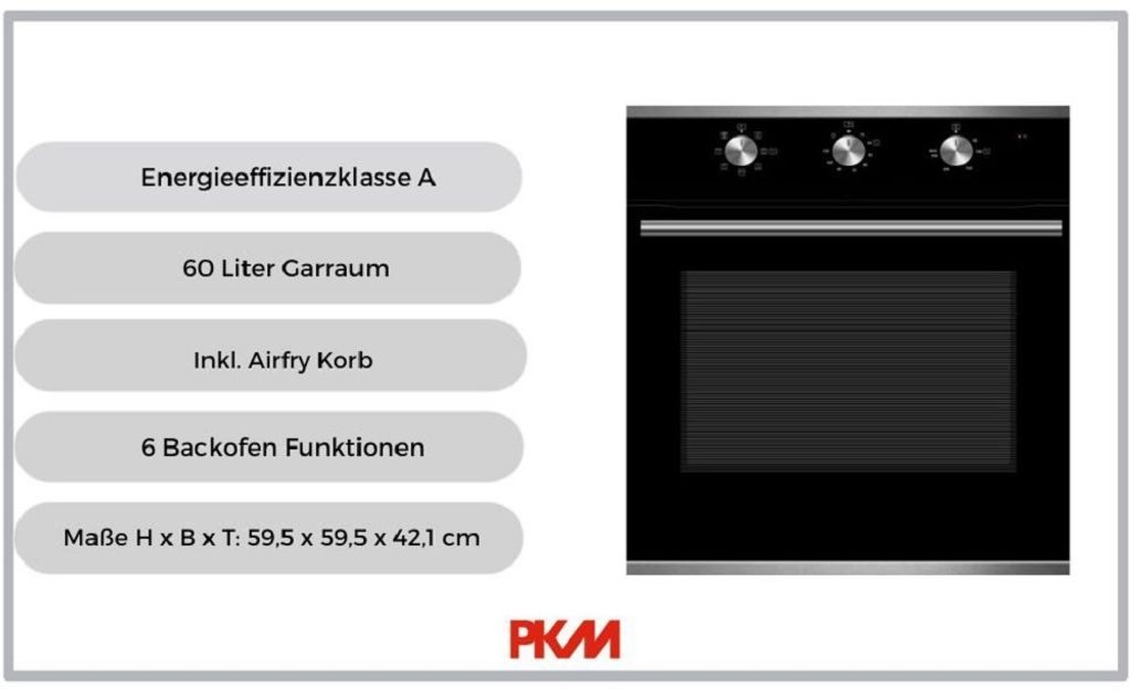 Backofen Freistehend Ohne Kochfeld