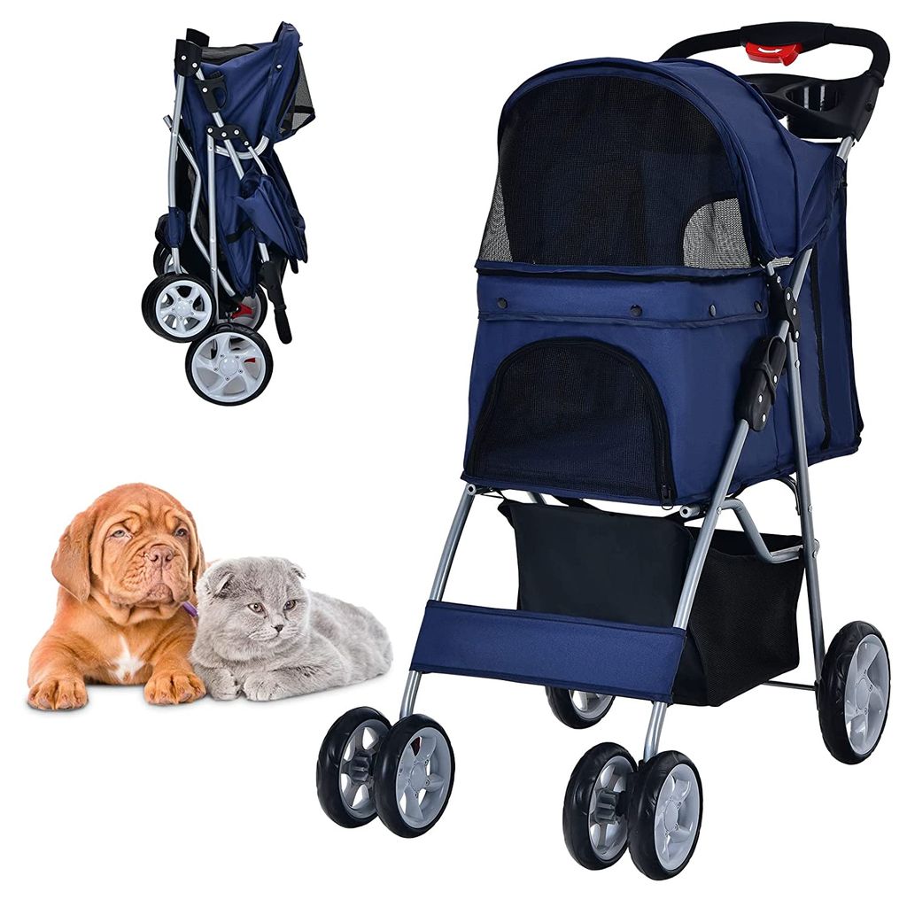 COSTWAY Hundewagen Haustiere Buggy bis 15kg, | Kaufland.de
