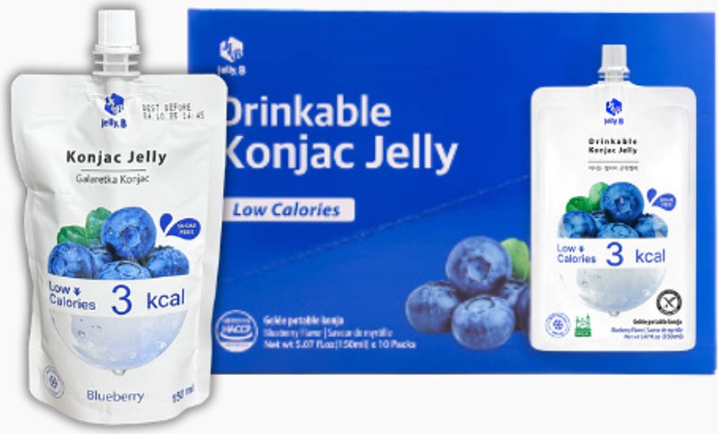Jelly.B Drinkable Konjac Jelly Blueberry | Kaufland.de