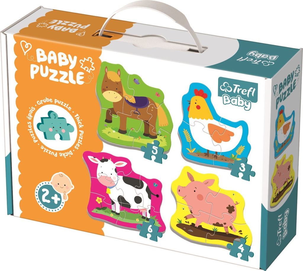 Zvieratká na farme (detské puzzle) | Kaufland.sk