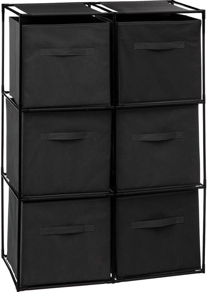 5 five simply smart - Regal mit 6 fächern und 6