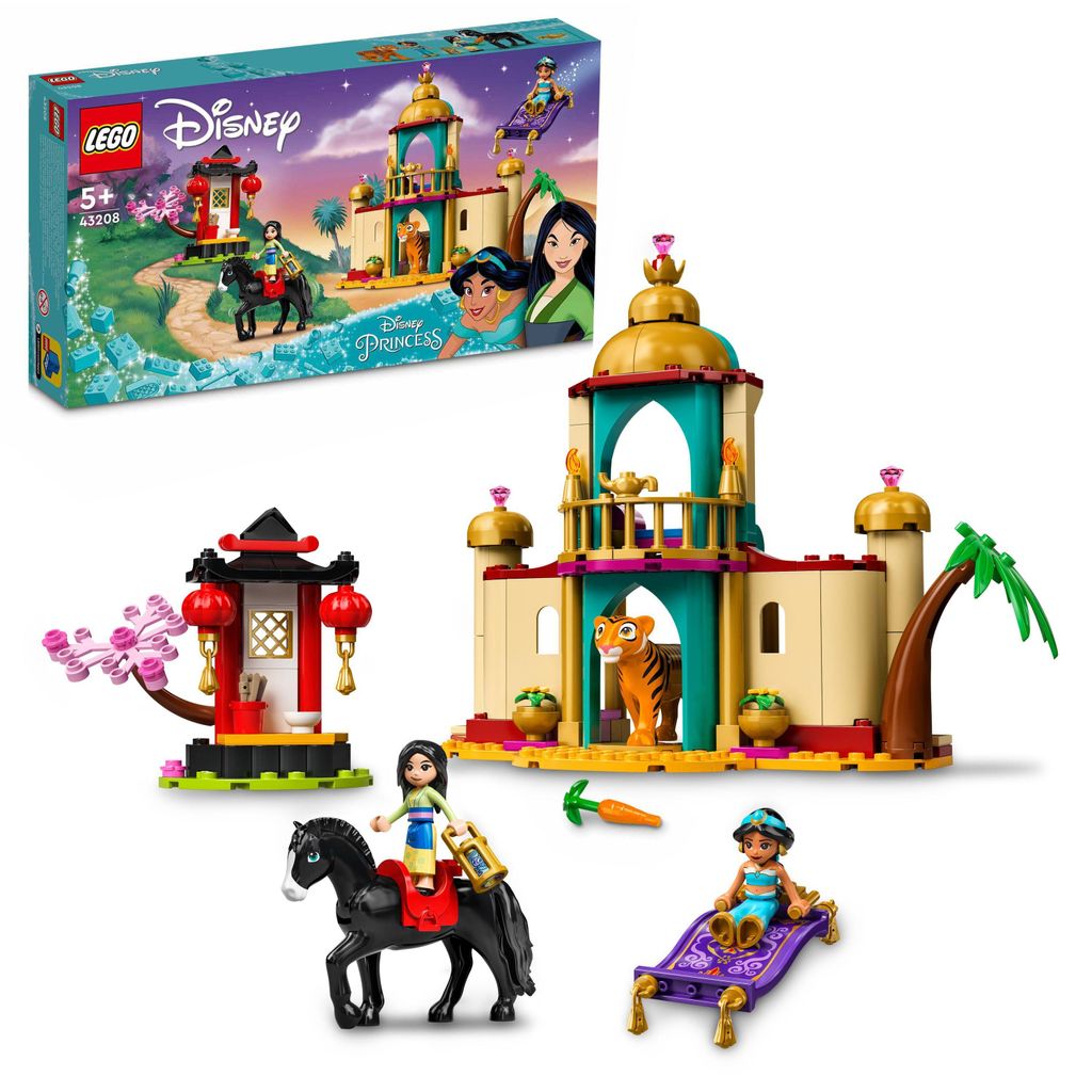 LEGO 43208 Disney Jasmins und Mulans Abenteuer mit