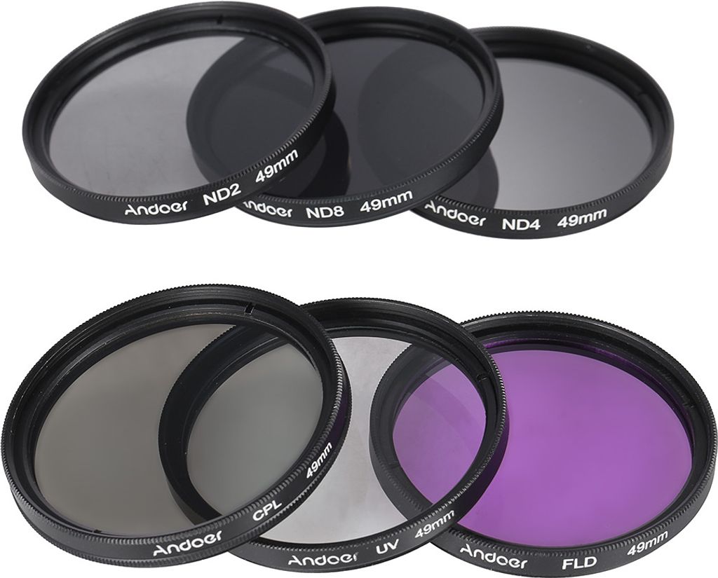 Andoer 49mm Lens Filter Kit UV + CPL + FLD + | Kaufland.de