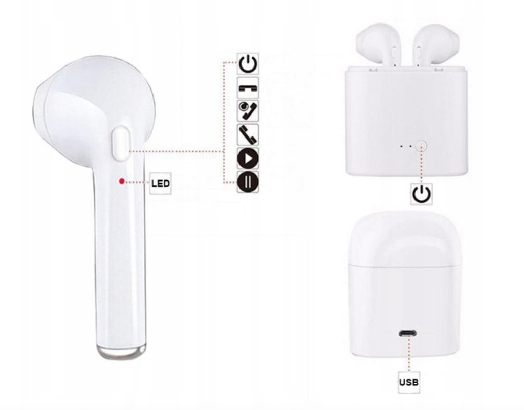 bezdrátová sluchátka Bluetooth s powerbankou | Kaufland.cz