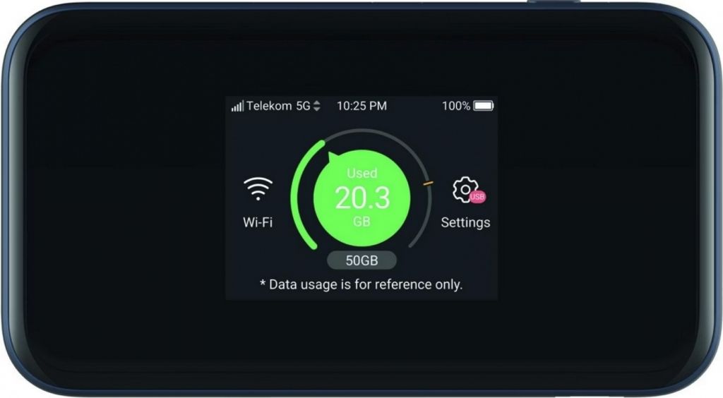 ZTE MU5001 HyperMobile 5G Schwarz Router