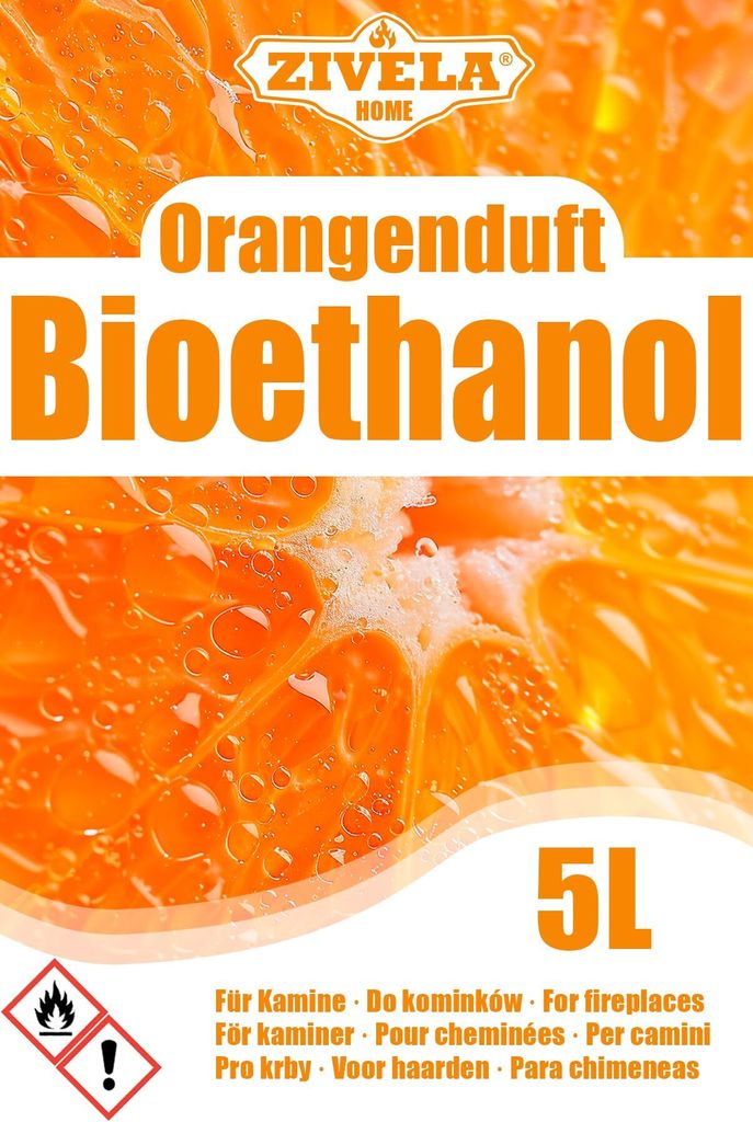 Bioetanol 96,6 % 5L | Bioalkohol s vůní | Kaufland.cz