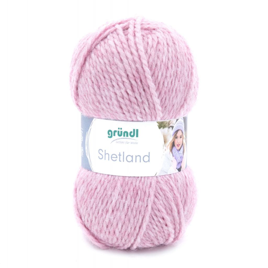Gründl Wolle Shetland 100 g rose melange 100 | Kaufland.de