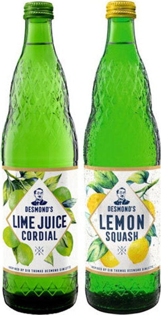 Desmonds 2er Tasting Lemon Squash + Lime | Kaufland.de