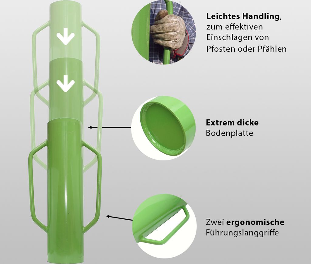 Ramme Handramme Pfahlramme Zaunpfahlramme | Kaufland.de