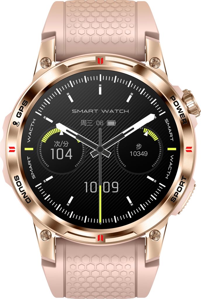 Smartwatch Damski Z Gps Menu Pl Amoled 400Mah | Kaufland.pl