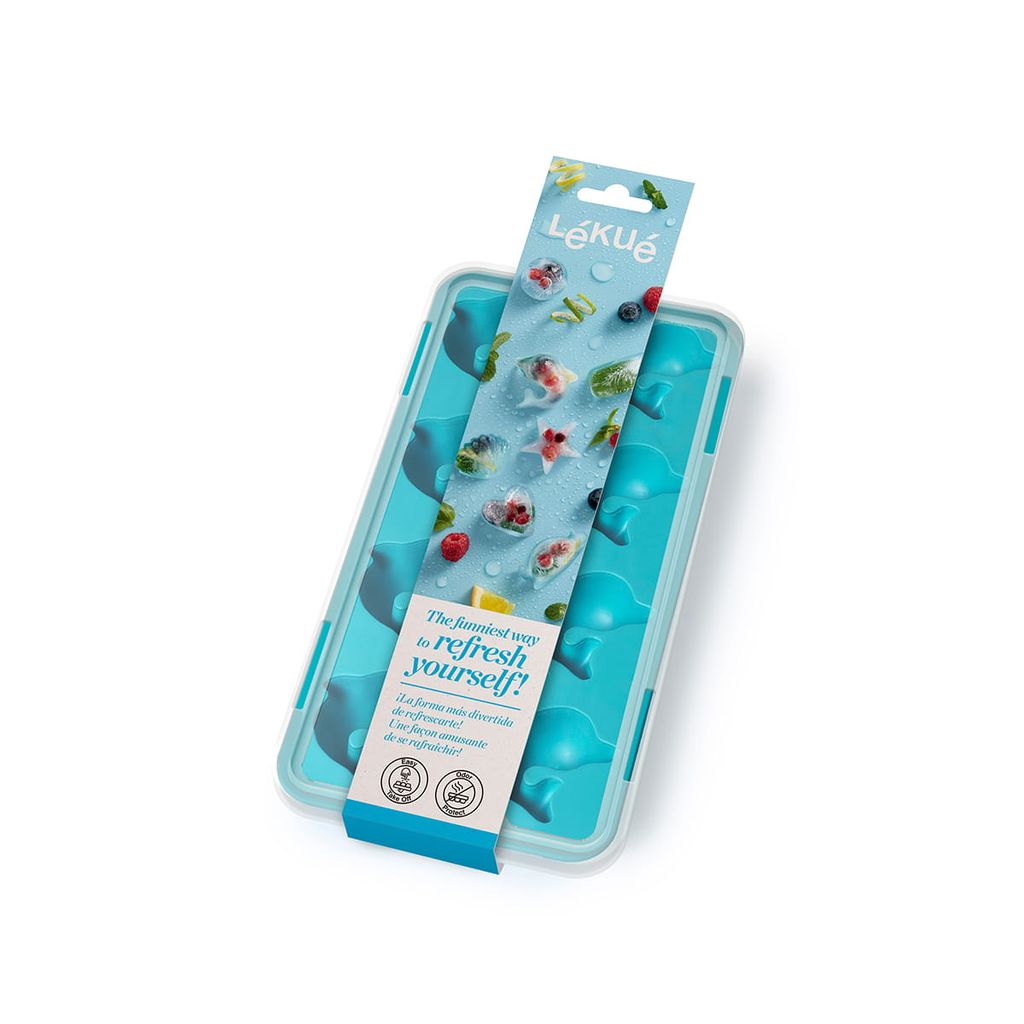 Lékué Ice Cube Tray - Dolphin - Turqoise | Kaufland.de