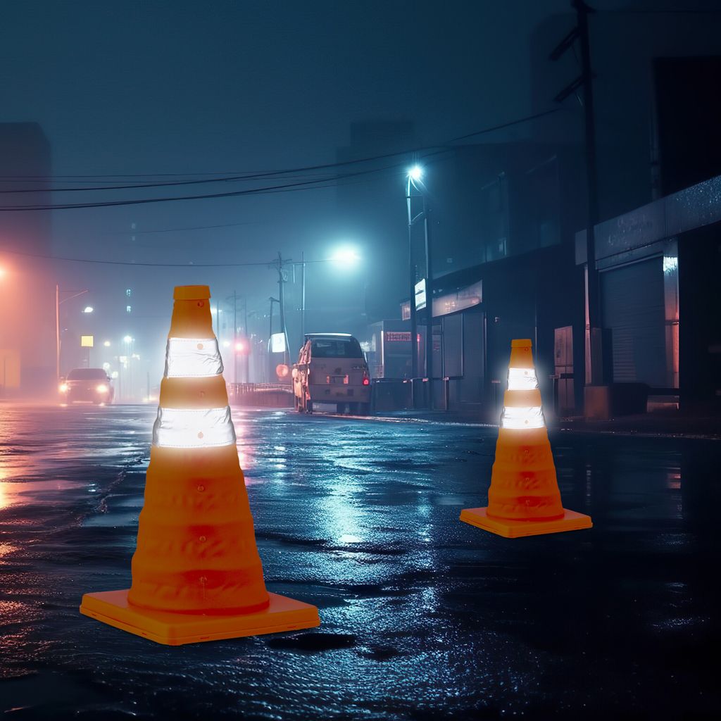 relaxdays Skládací pylony v sadě 4 kusů | Kaufland.cz