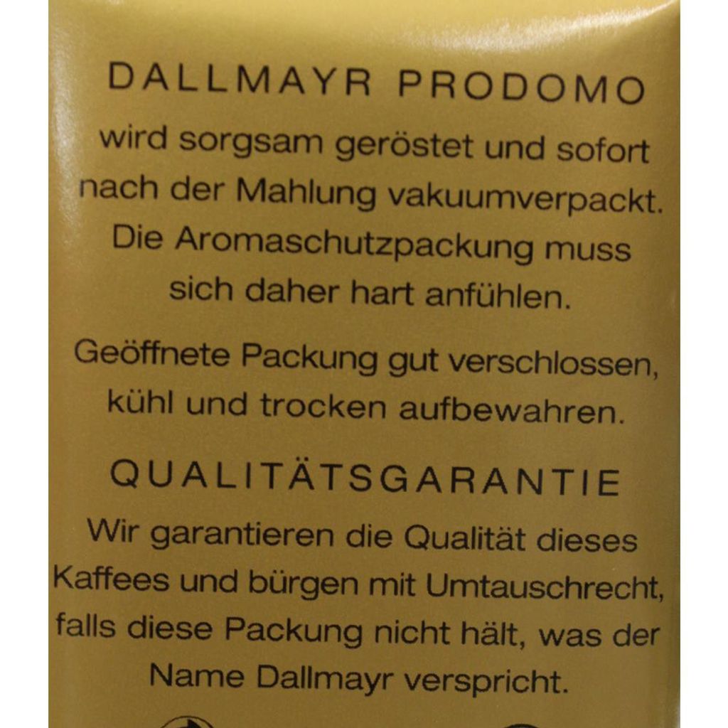Dallmayr prodomo Feinster Spitzenkaffee 100% | Kaufland.de