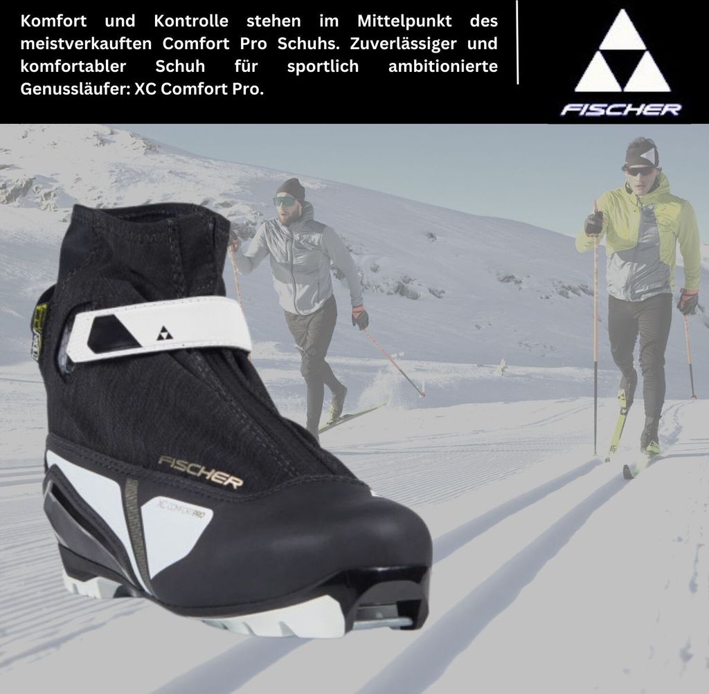 Fischer XC Comfort PRO Boots Black/Grey 10,5 | Kaufland.de