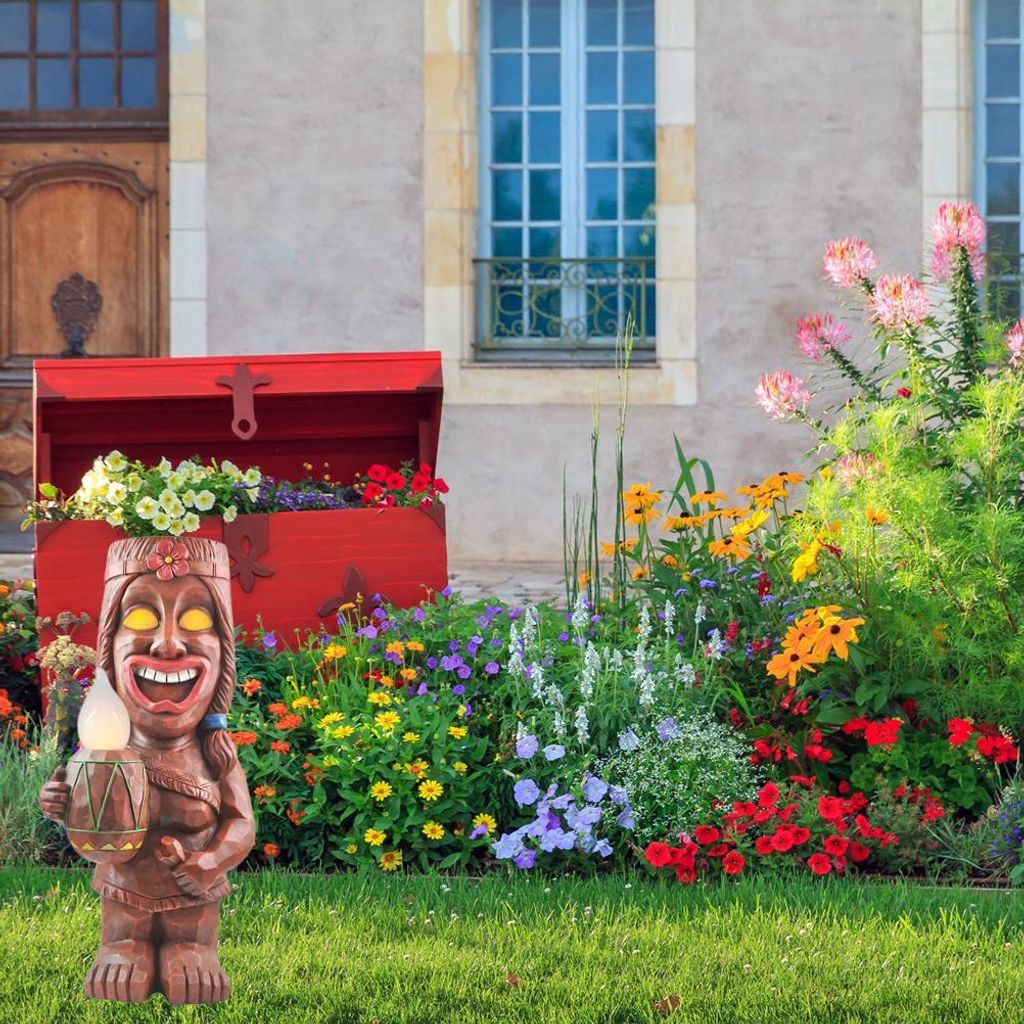 Solar Totem Figur Ornamente, LED Garten Licht | Kaufland.de