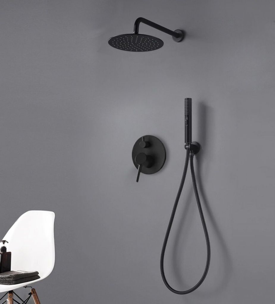 CALANI Unterputz-Duschset NEXOS Schwarz | Kaufland.de