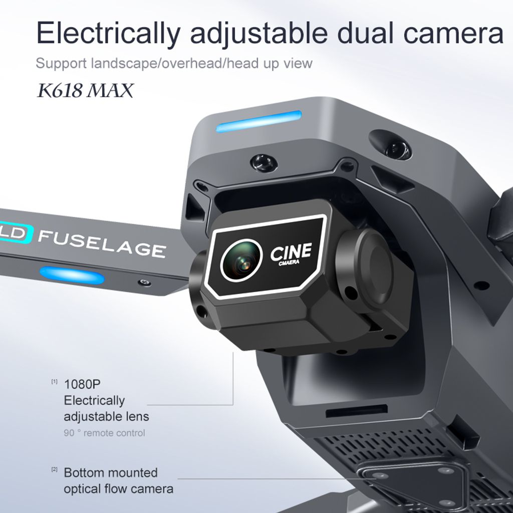 Dron K618 MAX s kamerou 4K, 270° vyhýbání se | Kaufland.cz