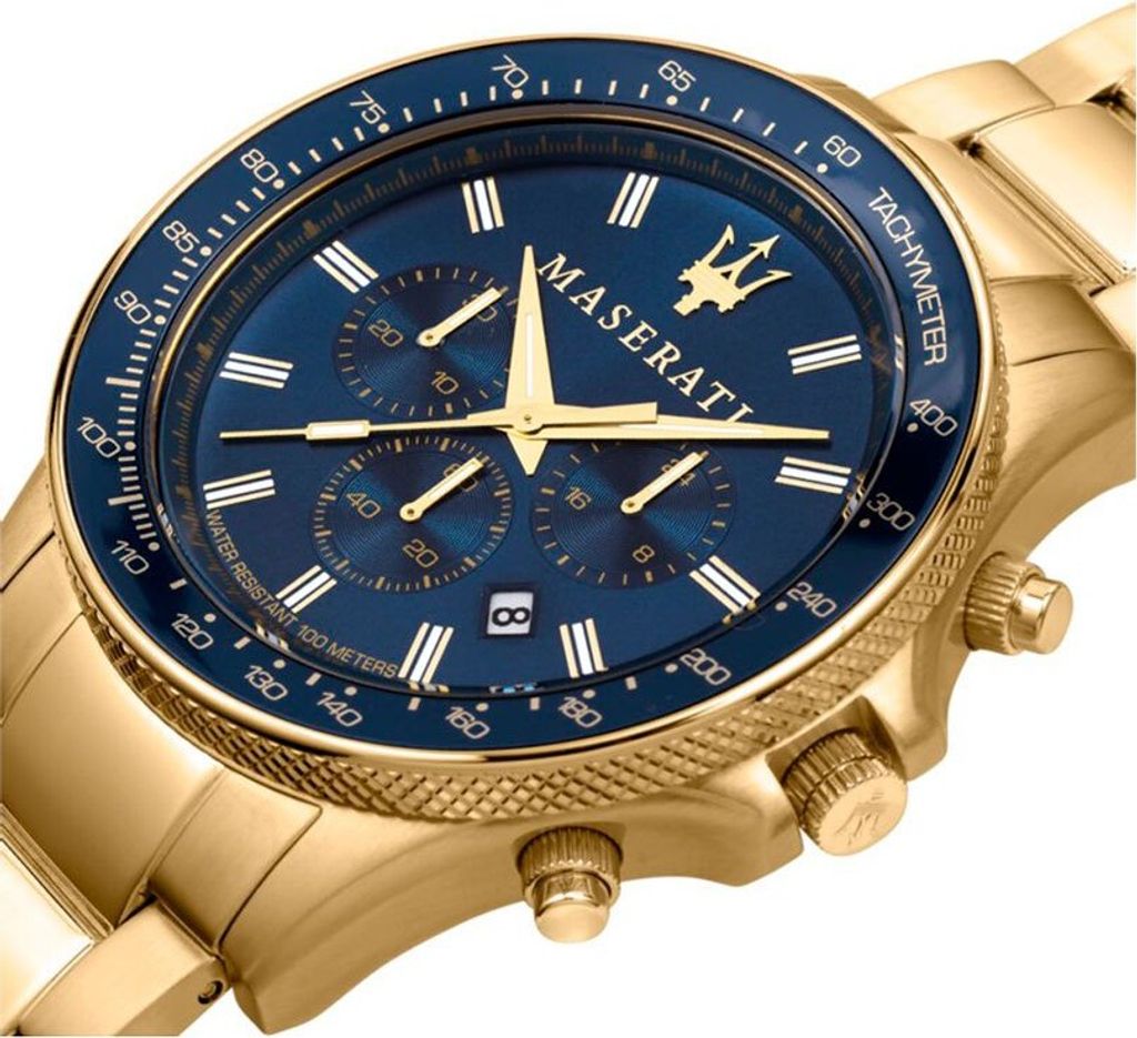 Maserati Sfida 44 Mm R8873640008 Uhr Golden | Kaufland.de