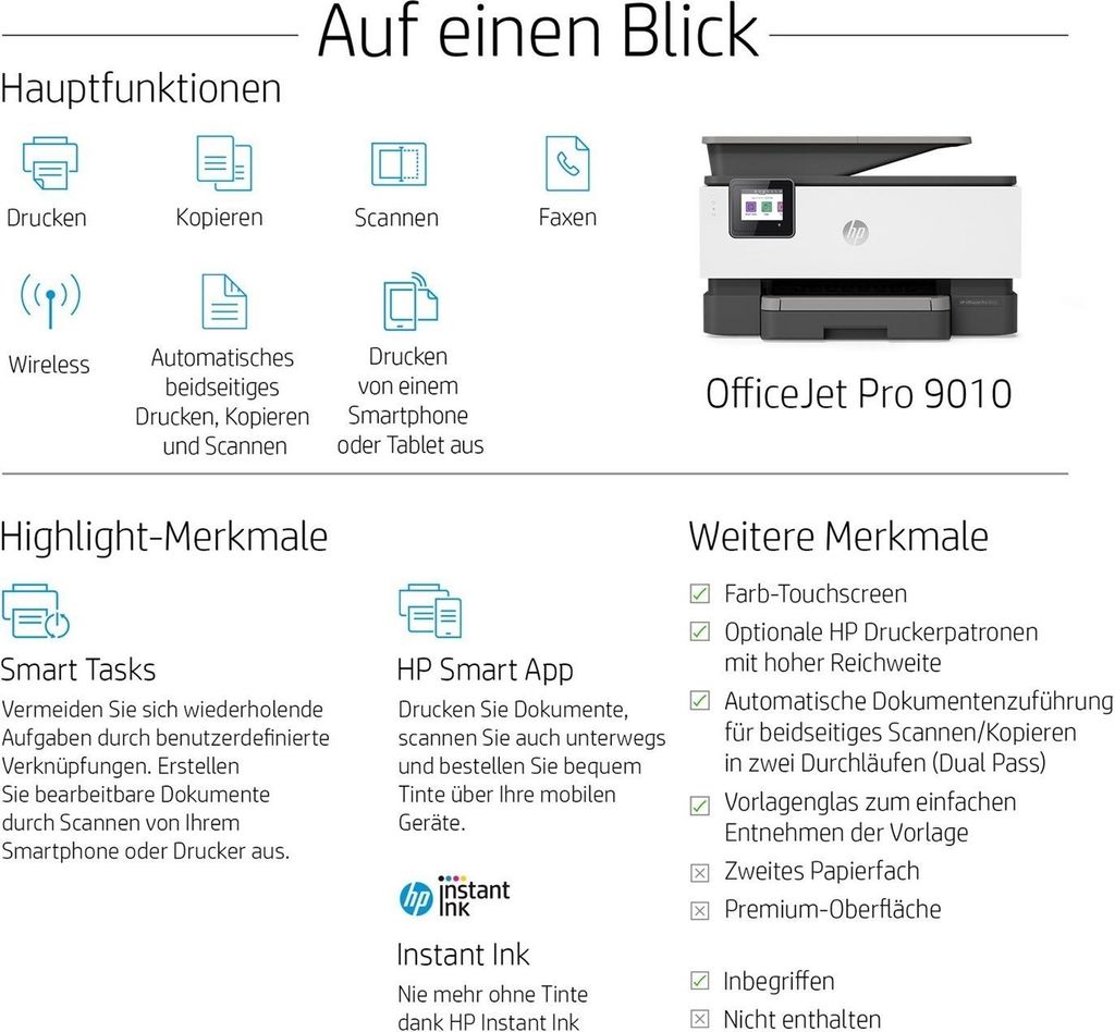HP OfficeJet Pro 9012e - | Kaufland.de