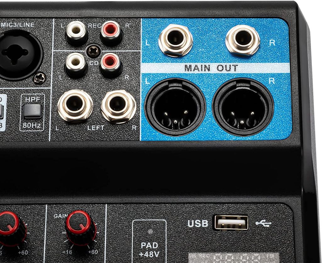 Mini audio DJ mixážní pult s USB audio | Kaufland.cz