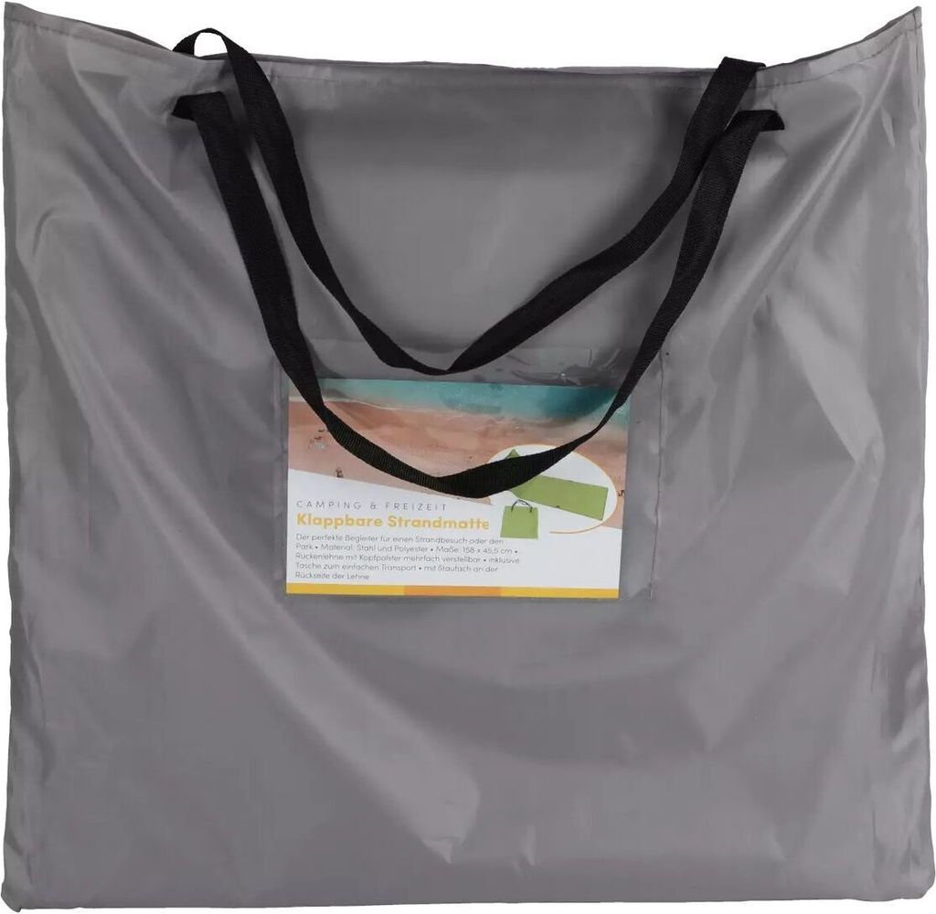 Klappbare Strandmatte mit Rückenlehne und | Kaufland.de