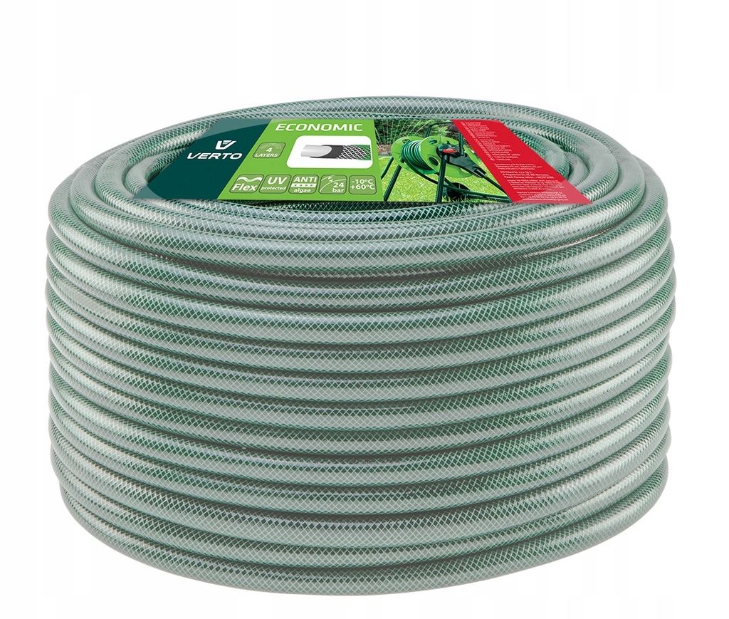 VERTO záhradná hadica 1/2 palca, dĺžka 50 m, 4-vrstvová