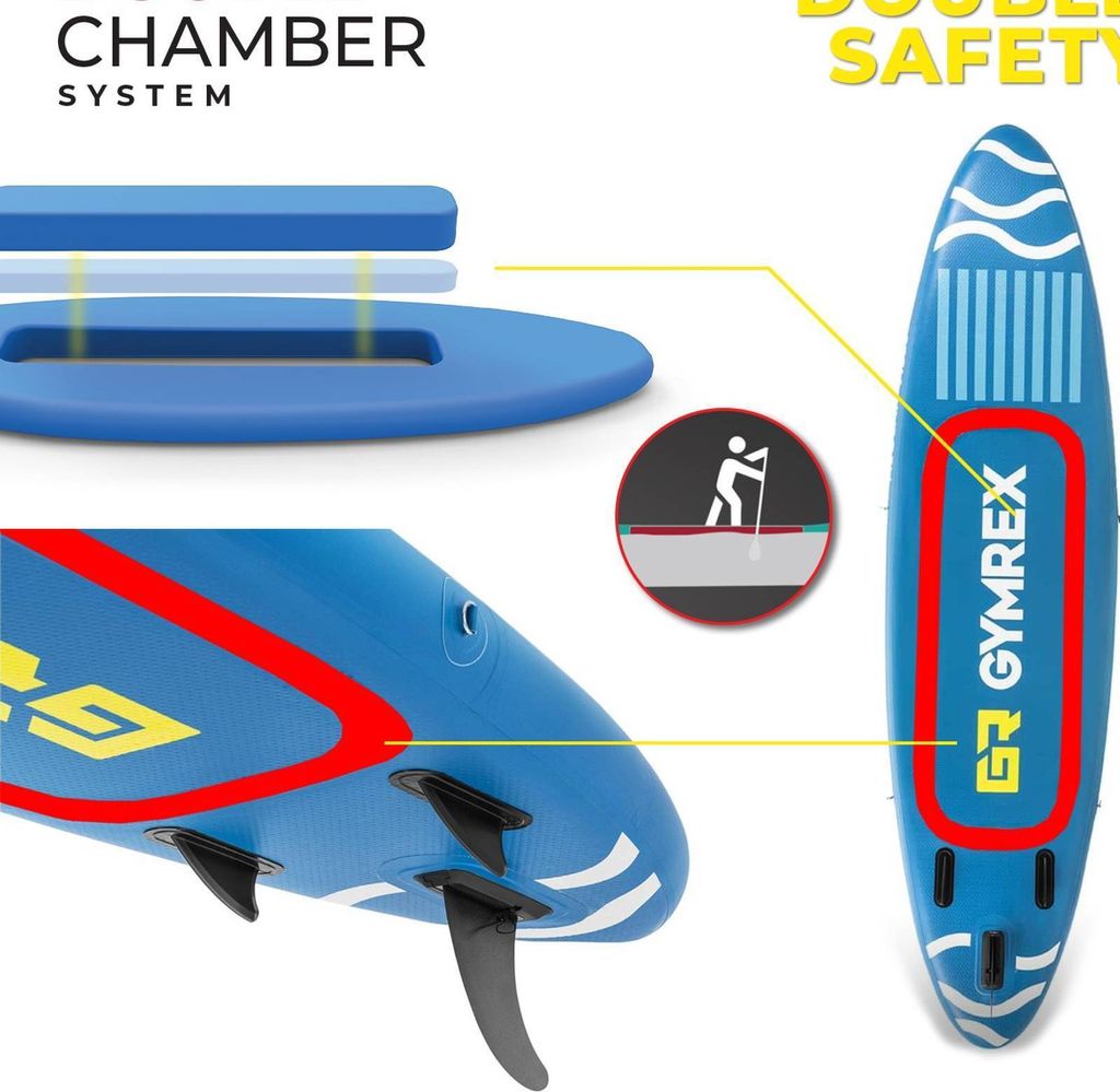 Gymrex Stand Up Paddleboard - nafukovací - | Kaufland.sk