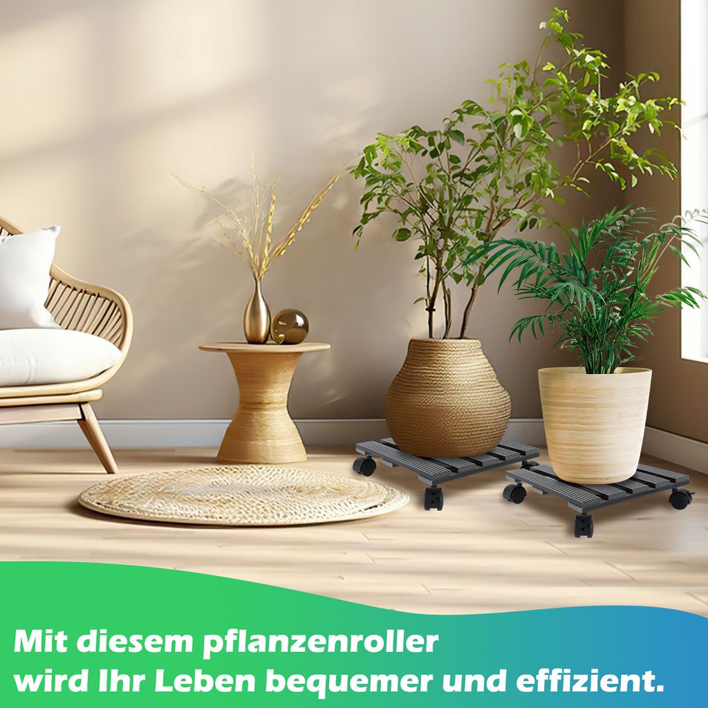 TolleTour WPC Pflanzenroller, für außen & | Kaufland.de
