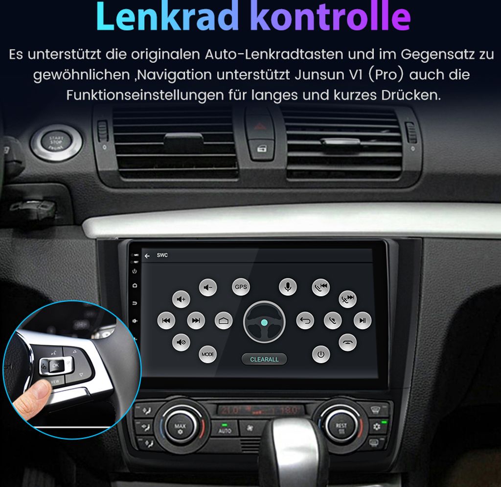 Carplay 9" 2+32G Andriod 12 autorádio pro BMW | Kaufland.cz