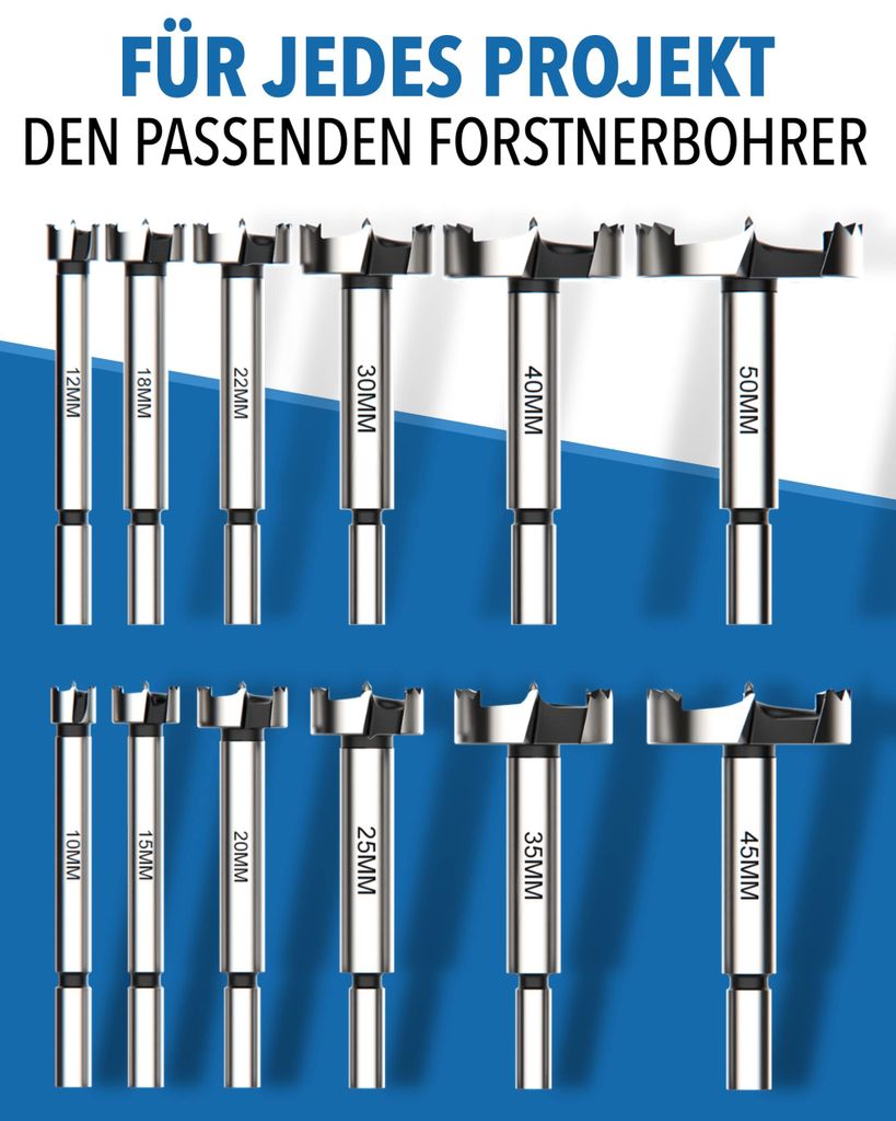 STONE REEF Forstnerbohrer-Set 12 tlg. | Kaufland.de