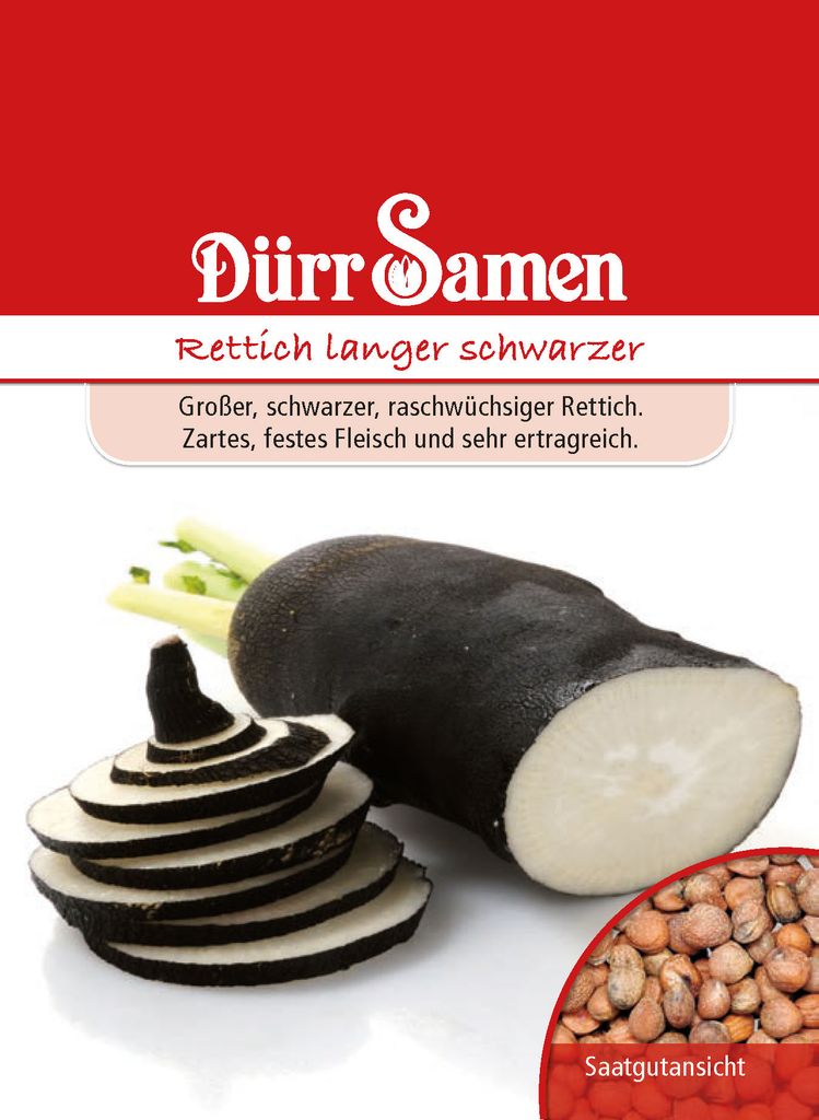Dürr-Samen - Winterrettich Langer schwarzer - | Kaufland.de