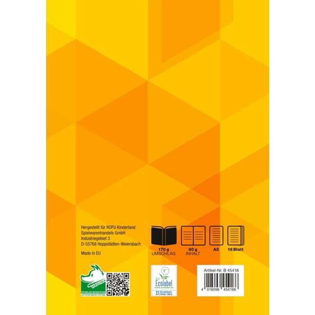 Schulheft A5 - Lineatur 4 - liniert - 16 | Kaufland.de