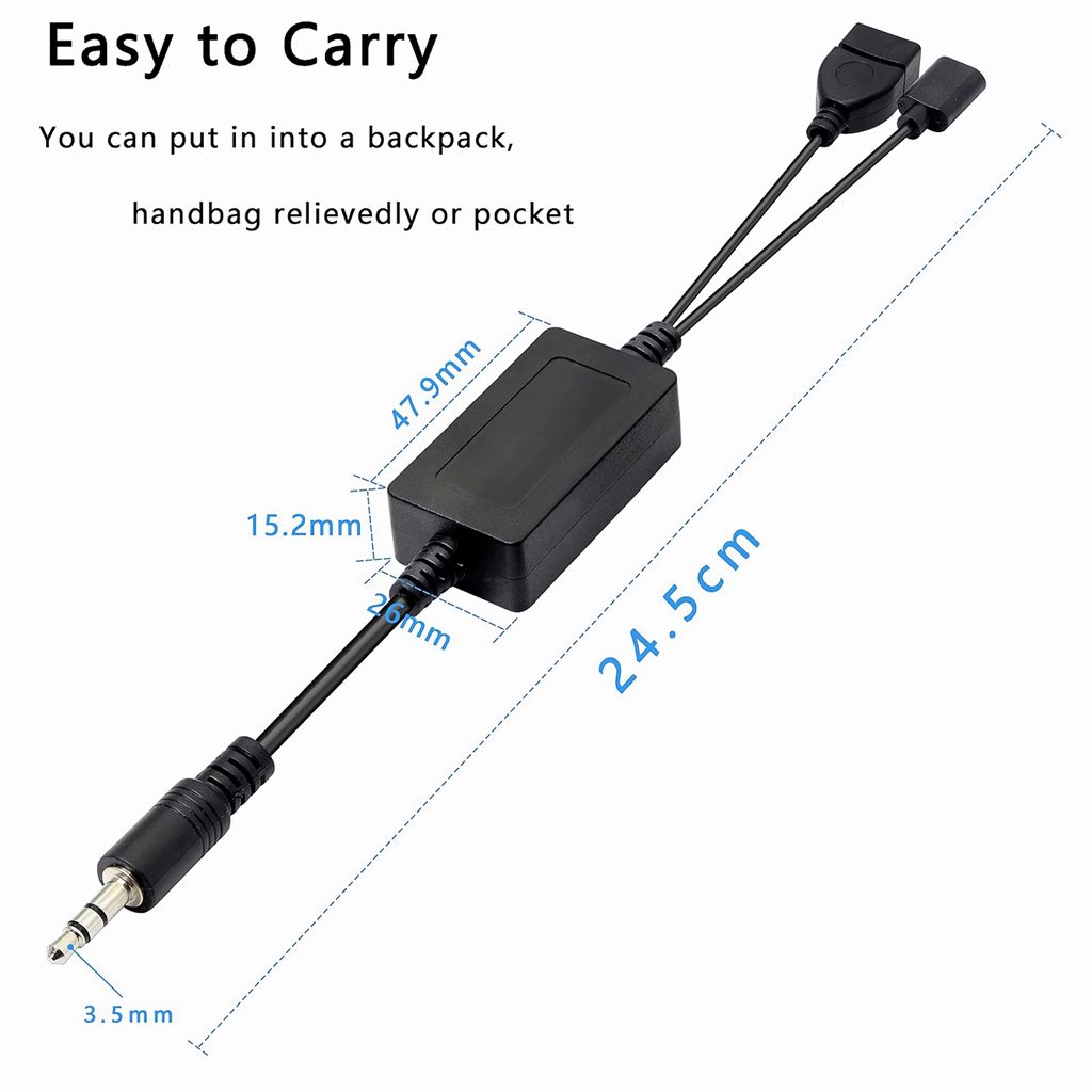 P14 3.5mm AUX Audio Stecker auf USB A Buchse | Kaufland.de