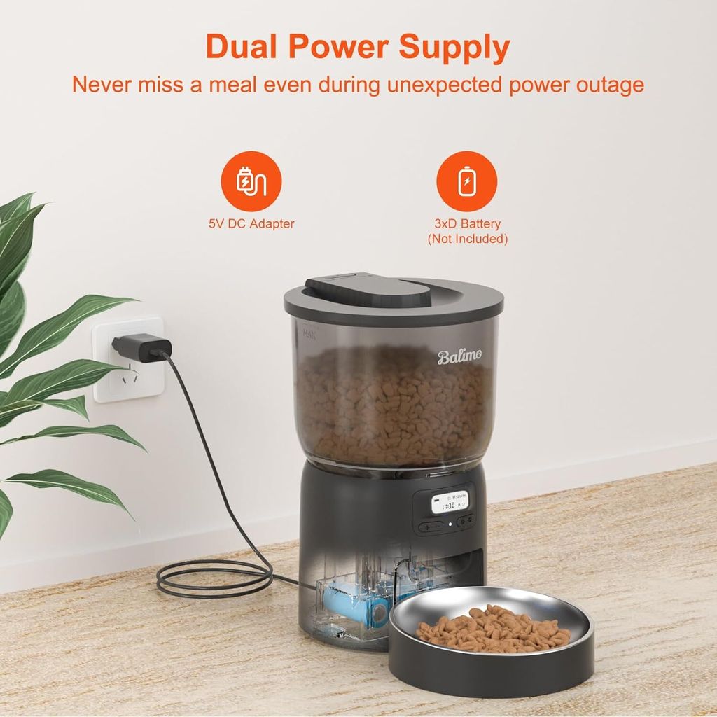 Balimo 3L Automatické krmítko pro psy a kočky | Kaufland.cz