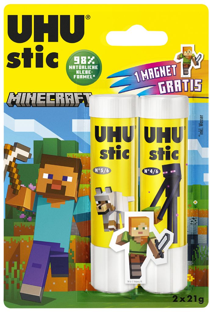 UHU Stic 2x21g Minecraft 0 Klebestifte | Kaufland.de