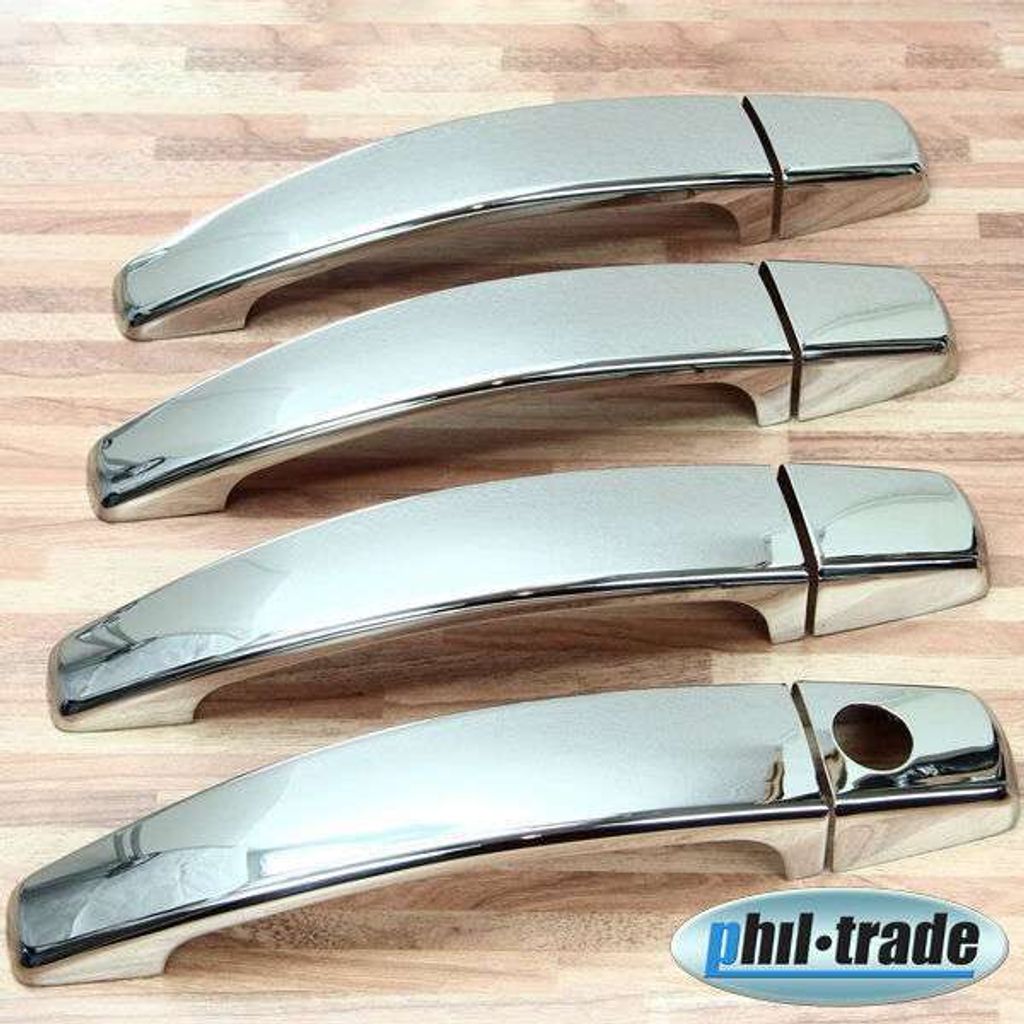 Chromované kliky dveří z nerezové oceli pro Opel Vectra C