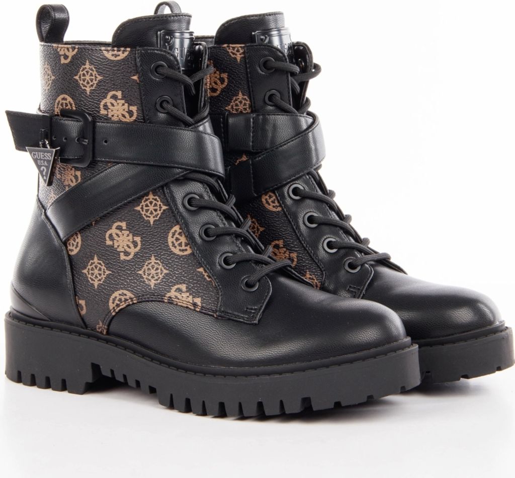 Guess Damen Schnürboot Olsy schwarz | Kaufland.de