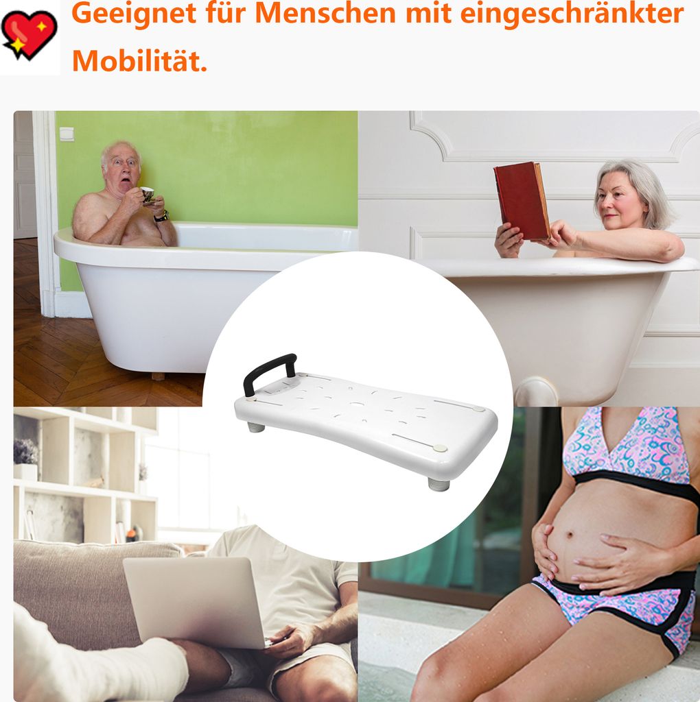 LZQ Sedadlo do vane pre seniorov (70 cm) , | Kaufland.sk