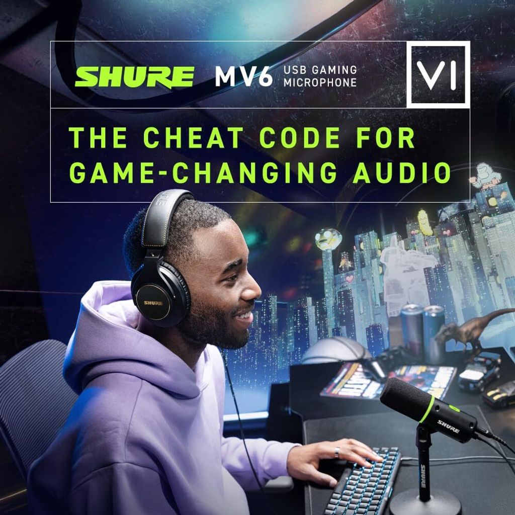 Shure MV6 - USB-C kardioidní dynamický | Kaufland.cz
