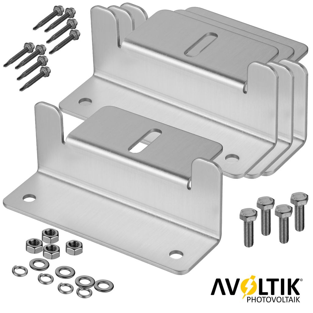 8er Set Alu Z-Winkel Befestigungswinkel | Kaufland.de