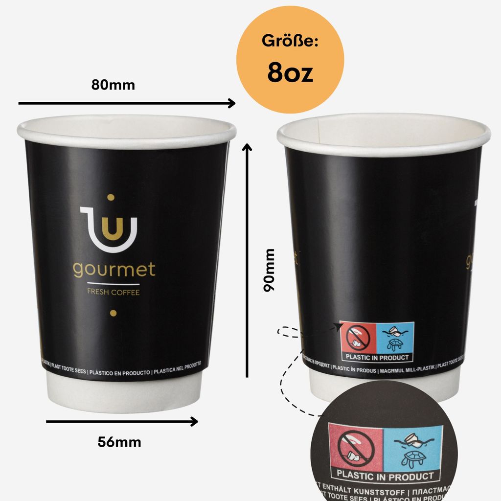 Intertan 1000 Kaffeebecher To Go Pappe 240ml | Kaufland.de