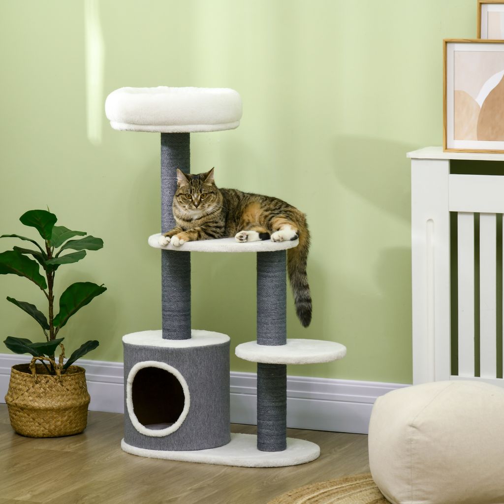 PawHut Cat Tree Strom pro kočky 98 cm, | Kaufland.cz
