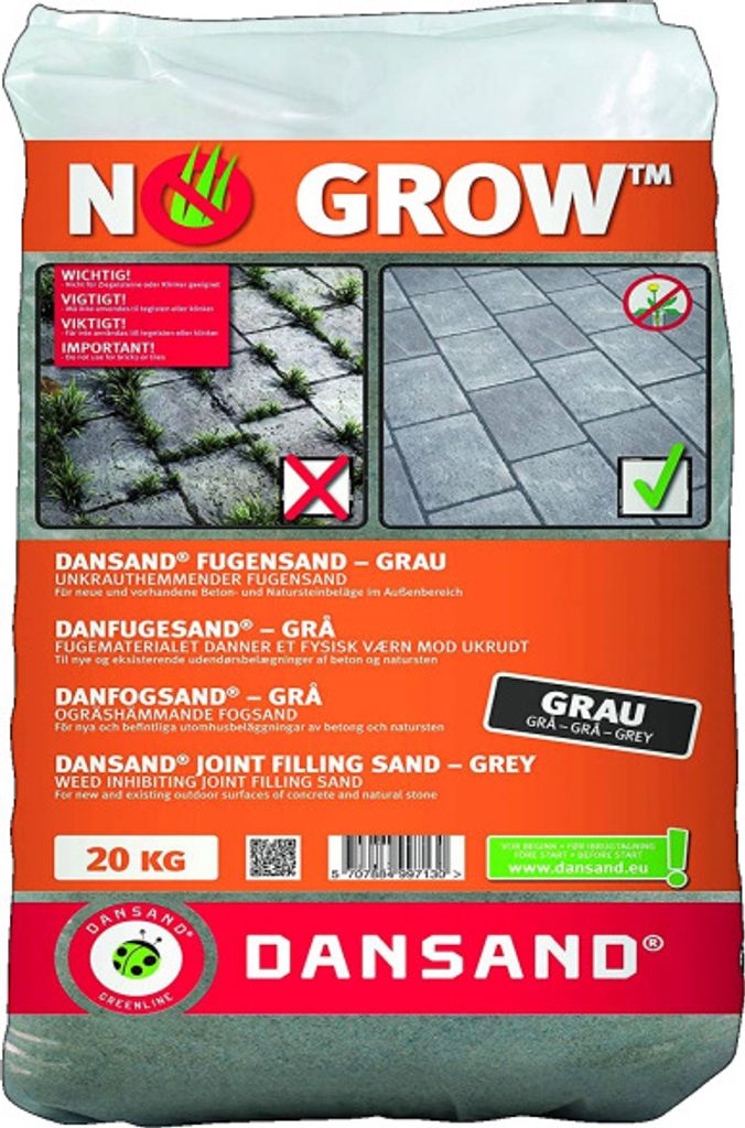 No Grow Fugensand