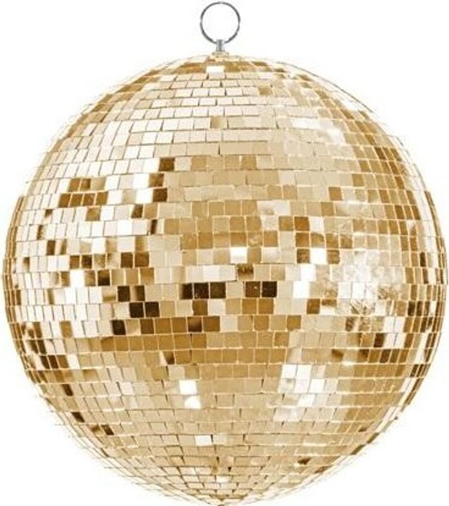 Disco-Kugel 30cm gold hängende Dekoration | Kaufland.de