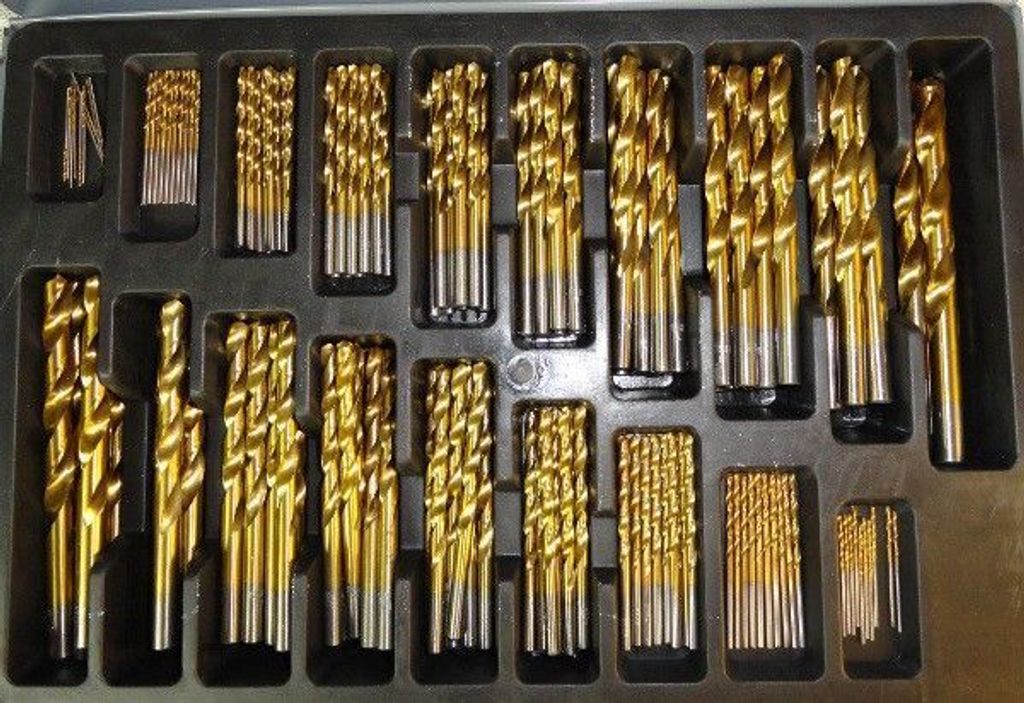 Sada titánových vrtákov HSS do kovu 170ks | Kaufland.sk