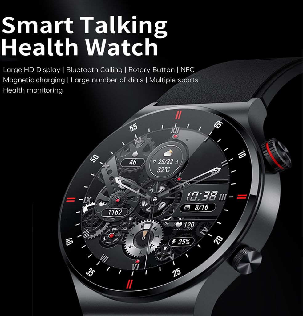 QW33 1,28 Zoll Smartwatch IP67 wasserdichte | Kaufland.de