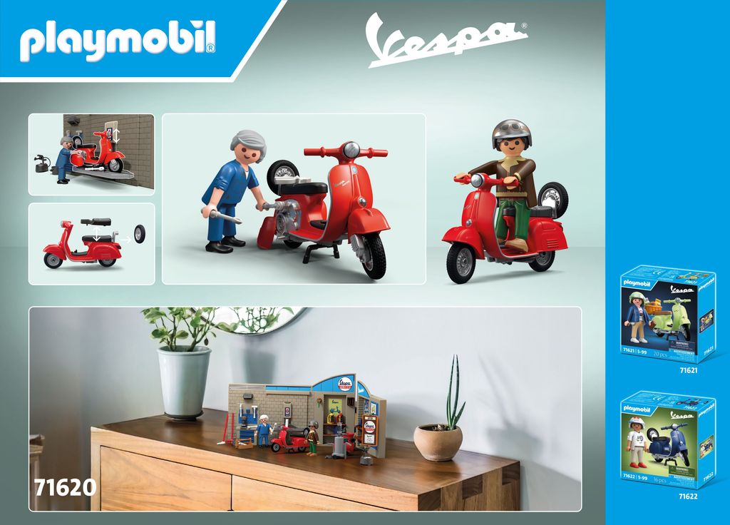 Cars 71620 Garáž Vespa 60. let Playmobil | Kaufland.cz