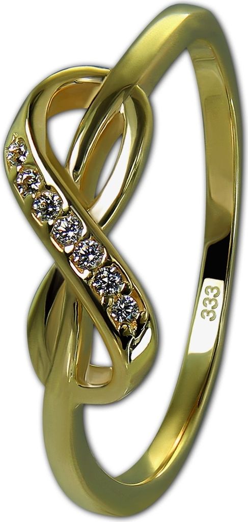 GoldDream Gold Ring Infinity Gr.54 Zirkonia | Kaufland.de