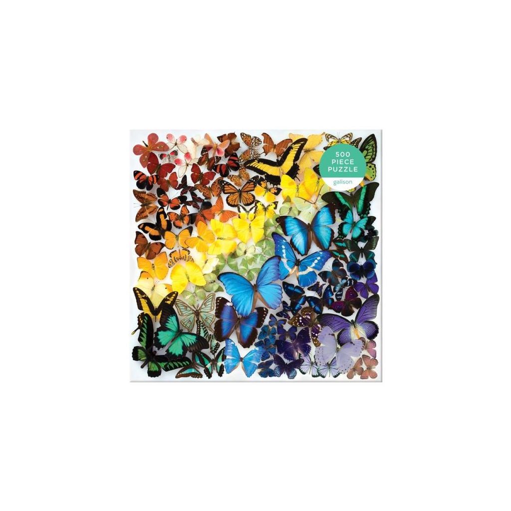 62567 - Rainbow Butterflies - Puzzle, 500 | Kaufland.de