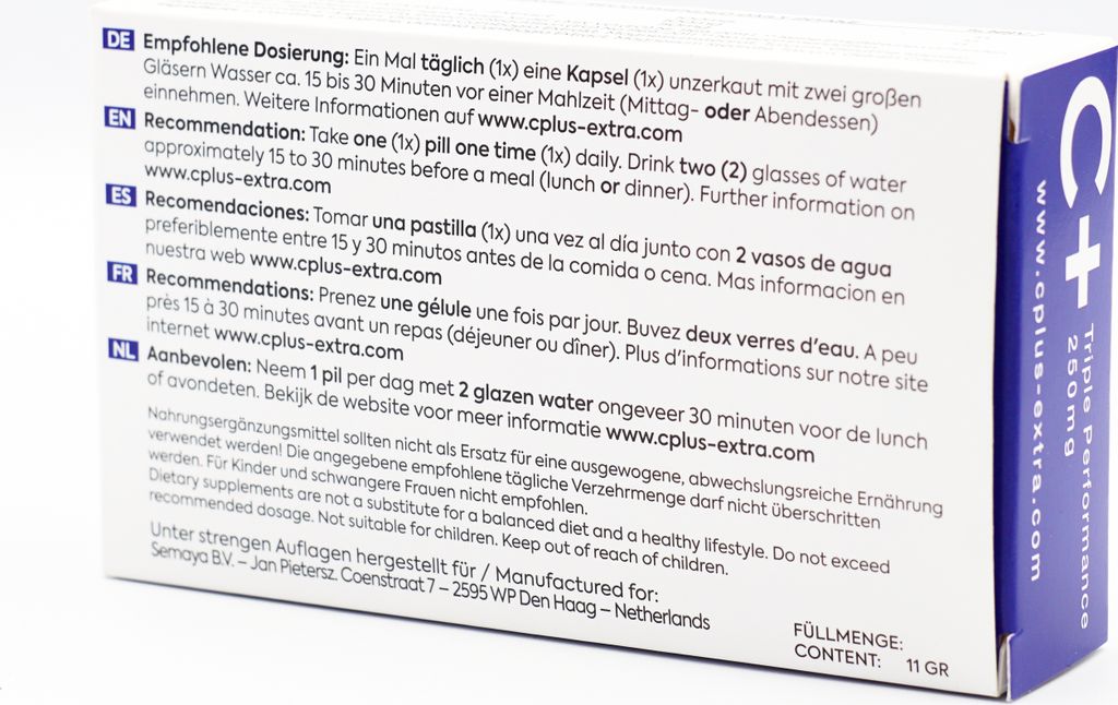 SET 3 x 30 kapseln C+ Triple Performance für | Kaufland.de